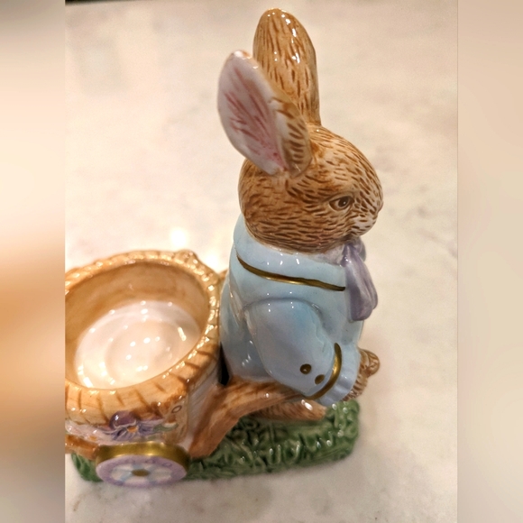 Accents | Ceramic Easter Bunny Figurine And Easter Traditions Bunny ...